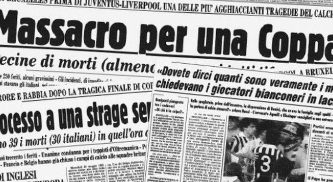 29/05/1985: la strage dell'Heysel, podcast live con Francesco ...