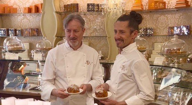 Pasticceria Klainguti, la riapertura: con Michel Paquier e Marco ...