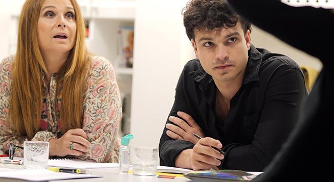 Leo Gassmann e Sabrina Knaflitz in Ubi Maior al Festival Teatrale di ...